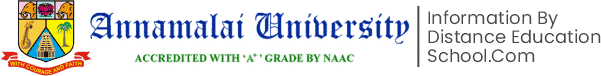 Annamalai University Admission Process for Distance Courses